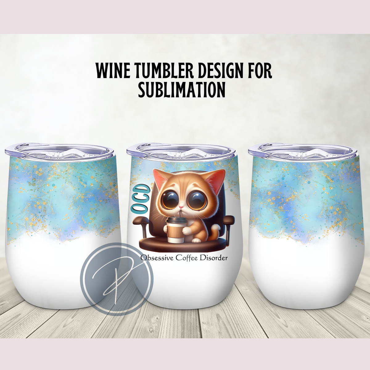 Obsessive Coffee Disorder - PNG Digital File – Pro Sublimation